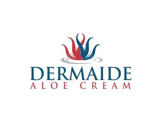 Dermaide Aloe Cream Logo Design - 48hourslogo