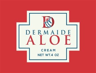 Dermaide Aloe Cream Logo Design - 48hourslogo