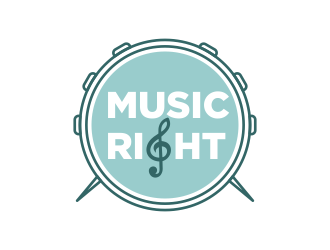 Music Right Logo Design - 48hourslogo