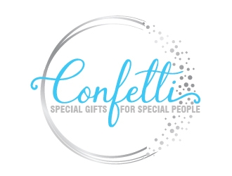 Confetti Logo Design - 48hourslogo