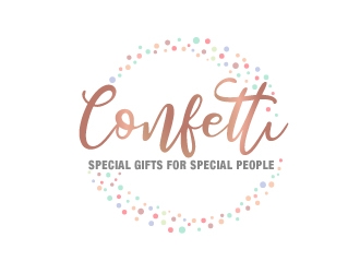 Confetti Logo Design - 48hourslogo