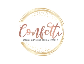 Confetti Logo Design - 48hourslogo