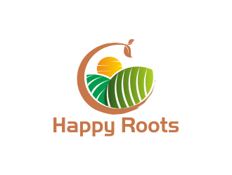 Happy Roots Logo Design - 48hourslogo