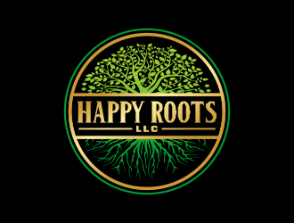 Happy Roots Logo Design - 48hourslogo