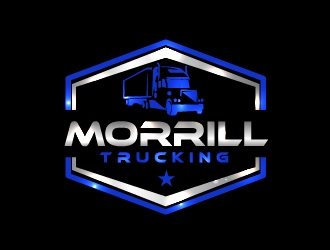Morrill Trucking Logo Design - 48hourslogo