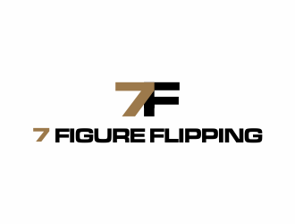7 Figure Flipping Logo Design - 48hourslogo