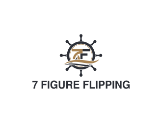 7 Figure Flipping Logo Design - 48hourslogo