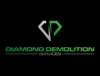 Diamond Demolition Services Logo Design - 48hourslogo