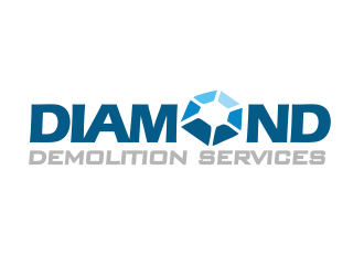 Diamond Demolition Services Logo Design - 48hourslogo