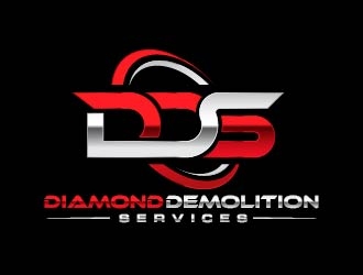 Diamond Demolition Services Logo Design - 48hourslogo