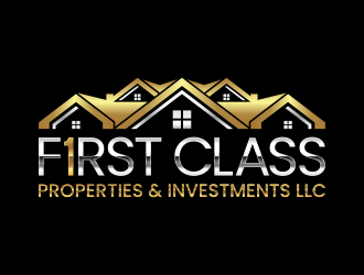 First Class Properties & Investments LLC Logo Design - 48hourslogo