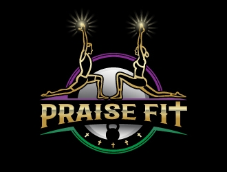 PRAISE FIT Logo Design - 48hourslogo