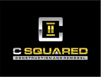 C Squared Construction and Remodel Logo Design - 48hourslogo