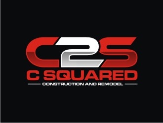 C Squared Construction and Remodel Logo Design - 48hourslogo