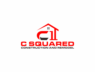 C Squared Construction and Remodel Logo Design - 48hourslogo
