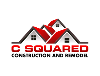 C Squared Construction and Remodel Logo Design - 48hourslogo