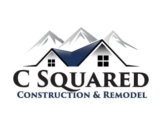 C Squared Construction and Remodel Logo Design - 48hourslogo