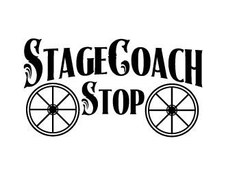 Stagecoach Stop Logo Design - 48hourslogo