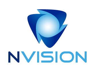 nVision logo design - 48hourslogo.com