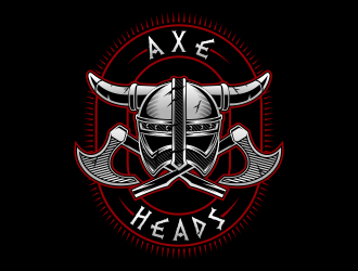 Axe Heads Logo Design - 48hourslogo