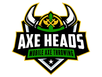 Axe Heads Logo Design - 48hourslogo
