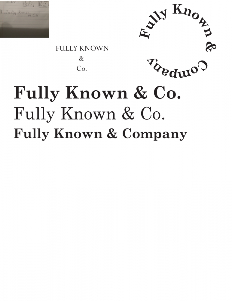 Fully Known & Company Logo Design - 48hourslogo