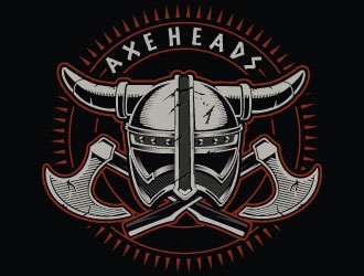 Axe Heads Logo Design - 48hourslogo