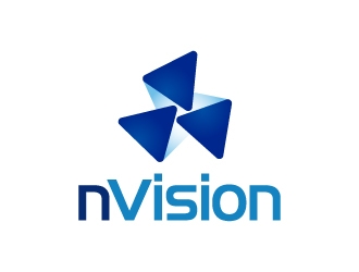 nVision logo design - 48hourslogo.com