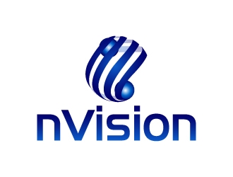 nVision logo design - 48hourslogo.com