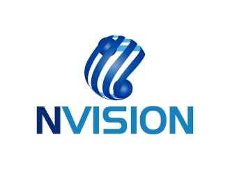 nVision logo design - 48hourslogo.com