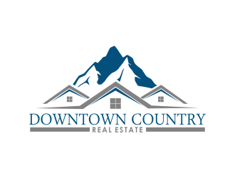 Downtown Country Real Estate Logo Design - 48hourslogo