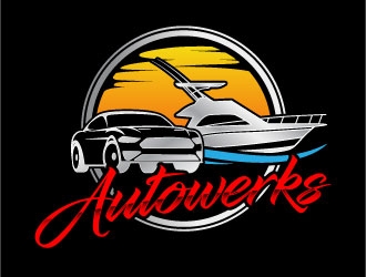Autowerks Logo Design - 48hourslogo