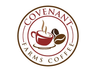 Covenant Farms Coffee Logo Design - 48hourslogo