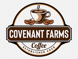Covenant Farms Coffee Logo Design - 48hourslogo