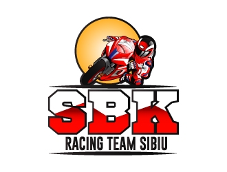 SBK Racing Team Sibiu Logo Design - 48hourslogo