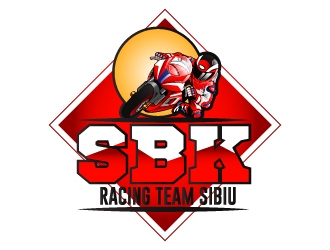 SBK Racing Team Sibiu Logo Design - 48hourslogo