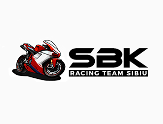 SBK Racing Team Sibiu Logo Design - 48hourslogo