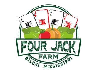 Four Jacks Farm Logo Design - 48hourslogo