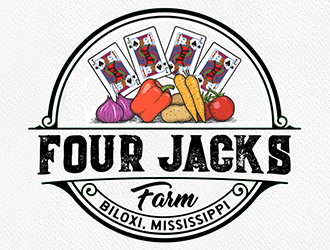 Four Jacks Farm Logo Design - 48hourslogo