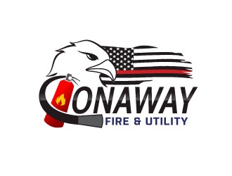 Conaway Fire and Utilities Logo Design - 48hourslogo