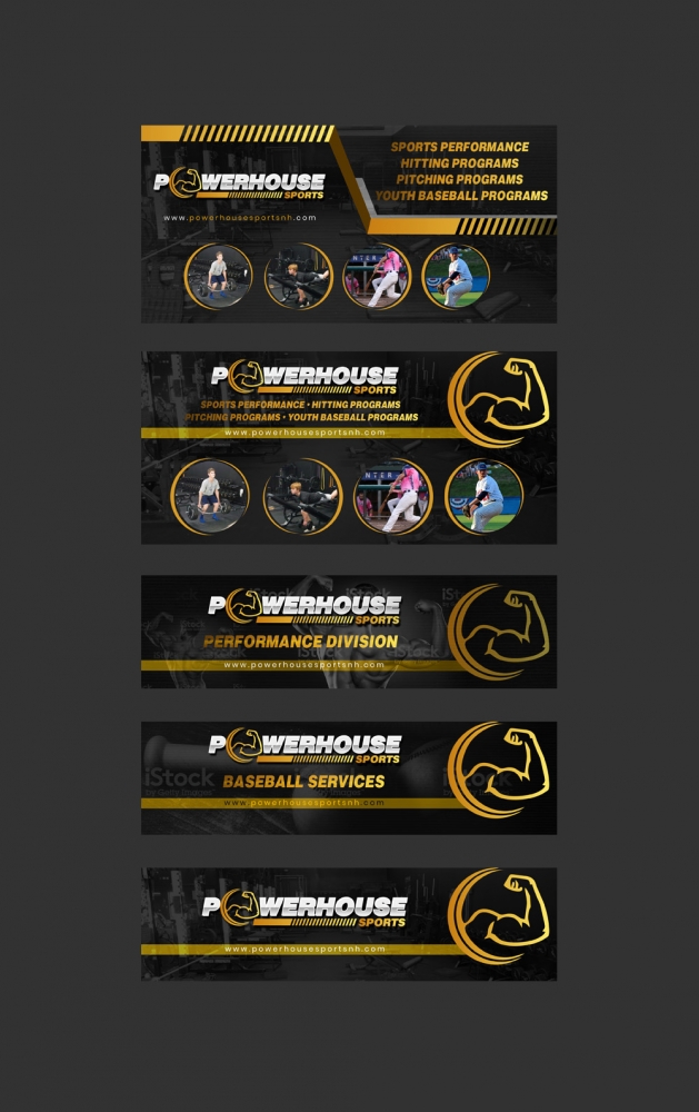 Powerhouse Sports Digital Design - 48hourslogo