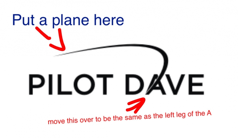 PILOT DAVE Logo Design - 48hourslogo