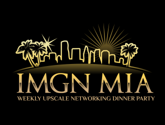 IMGN MIA (its an abbreviation of Imagine Miami) Logo Design - 48hourslogo