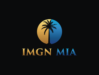 IMGN MIA (its an abbreviation of Imagine Miami) Logo Design - 48hourslogo