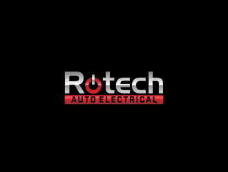 Rotech Auto Electrical Logo Design - 48hourslogo