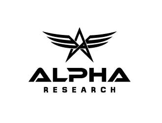 Alpha Research Logo Design - 48hourslogo