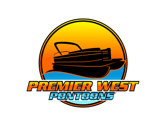 Premier West Pontoons Logo Design - 48hourslogo