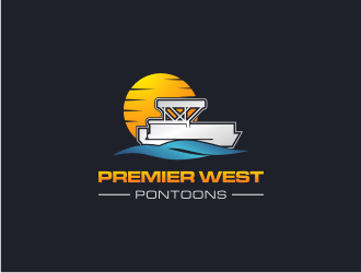 Premier West Pontoons Logo Design - 48hourslogo
