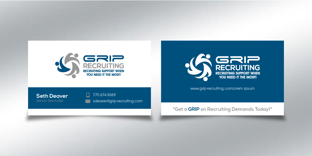 Grip Recruiting - Tag line: Recruiting support when you need it the ...