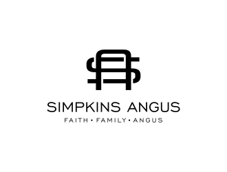 Simpkins Angus Logo Design - 48hourslogo